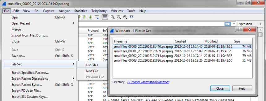 PCAP Split And Merge Packet Foo Network Packet Capture And Analysis
